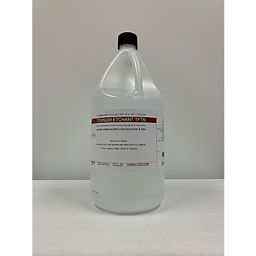 Titanium Etchant TFTN Gallon