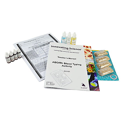 Kit Abo/Rh Blood Typing Lab
