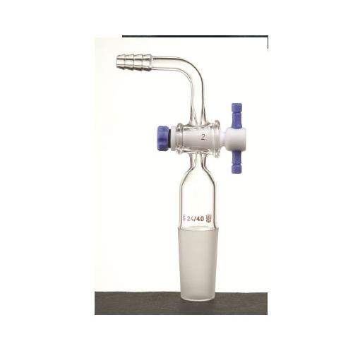 Synthware Vacuum Adapters with 1:5 Teflon® Stopcocks