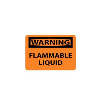 Warning, Flammable Liquid Signs