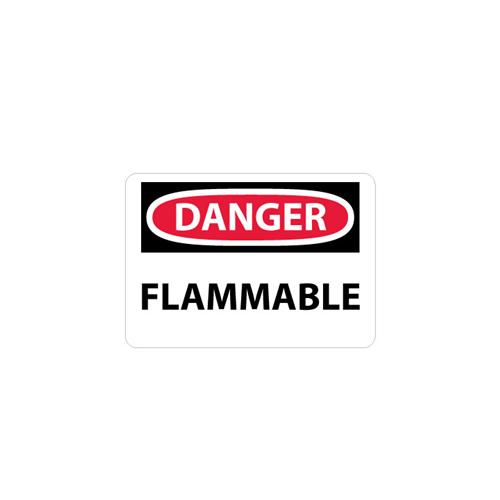 Danger, Flammable Signs