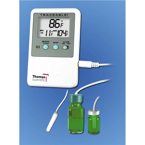 Traceable® Refrigerator/Freezer Thermometer with 5ml Vaccine Bottle Probe