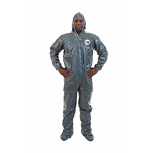 PyroGuard CRFR™ FR & Chemical Resistant Coverall with Attached Hood & Boot