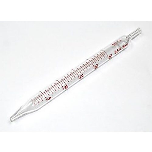 Shortie Pipet, 2x.1mL Cotton Plug Top