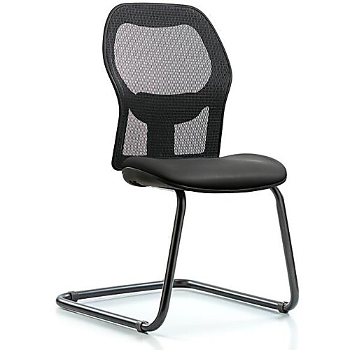 Executive Windrowe Mesh Back Guest Chair with Carbon Supernova Seat