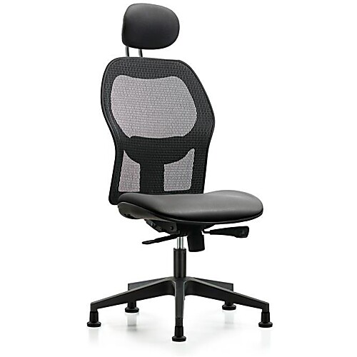 Executive Windrowe Mesh Back Chair with Sterling Supernova Seat