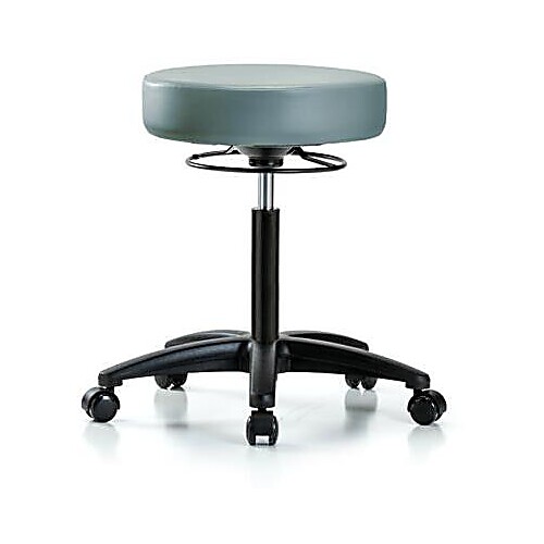Vinyl Stool without Back - Storm Supernova Vinyl