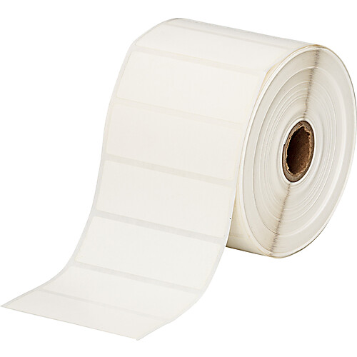 1" Small Core White Paper General Identification Labels