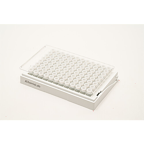 TPE Septum Caps for 96 SBS Rack Format Tubes