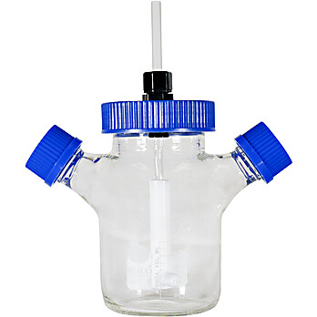 Adjustable Hanging Bar Flat Bottom Spinner Flask Only 250mL