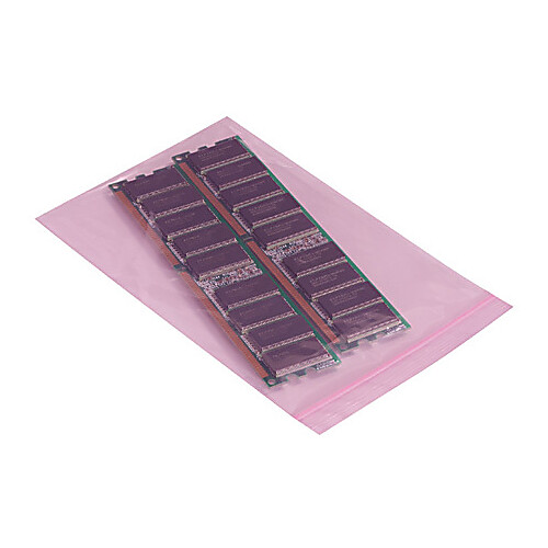 4 x 6" - 2 Mil Anti-Static Reclosable Poly Bags