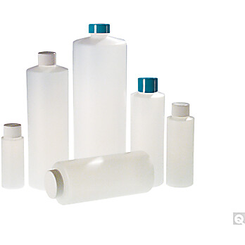 Natural HDPE Commercial Cylinder Bottles