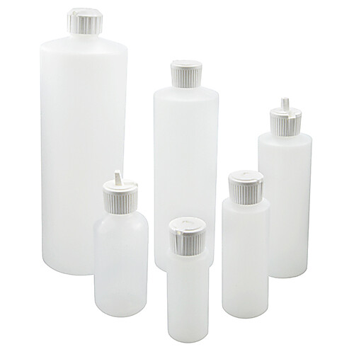 Polyethylene plastic Flip Top Dispenser Bottle