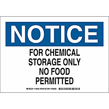 Bilingual NFPA Hazardous Materials Classification Sign