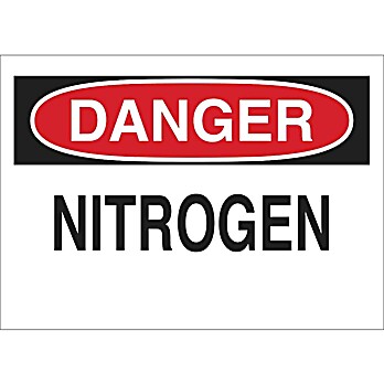 Bilingual NFPA Hazardous Materials Classification Sign