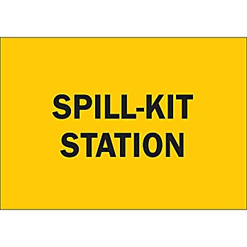 Spill Kit Station Sign