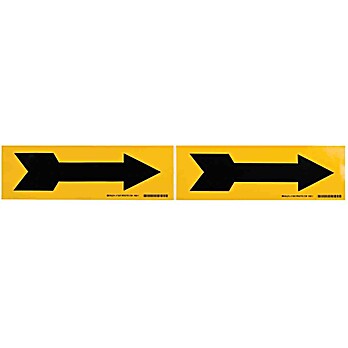 Self-Sticking Vinyl Arrow