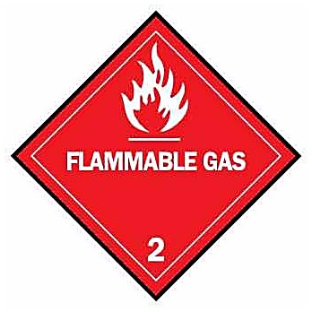 FLAMMABLE SOLID 4 Hazardous Material Shipping Labels