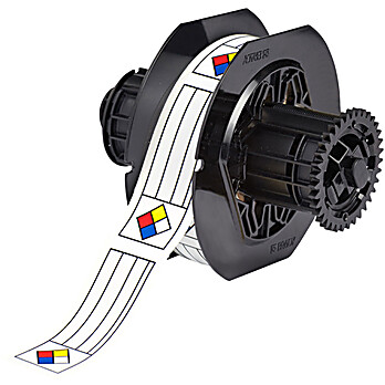 All Weather Permanent Adhesive Vinyl Labels ANSI DANGER Header for B30 ...