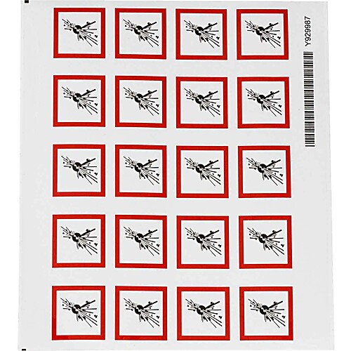 GHS Explosive Picto Label