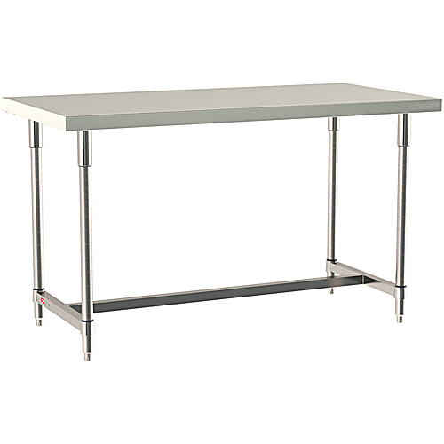 Metro TableWorx Mobile Work Table, Type 316 Stainless Steel Surface ...