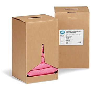 PIG® HazMat Chemical Absorbent Pillow in Dispenser Box