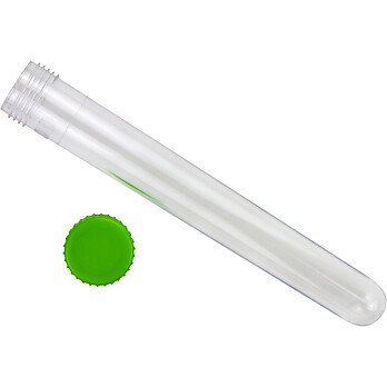Test Tubes W/Screw Caps 21mL