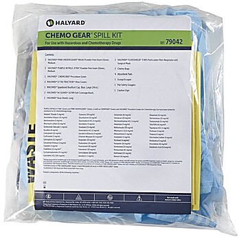 *CHEMO GEAR* Spill Kit For Use With Hazardous And Chemotherapy Drugs