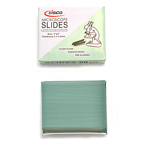 Precleaned Glass Slides, 1"x3", PK50
