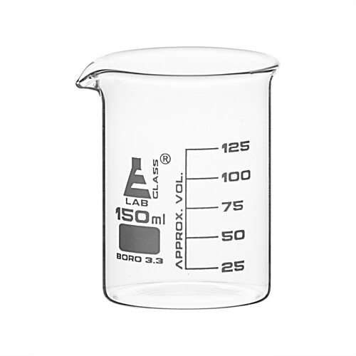 Glass Beaker, Low Form, 150ml