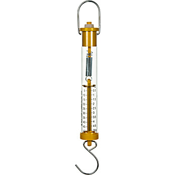 Newton Force Meter Spring Scale, Max Capacity 50N, 5Kg, Dual Scale