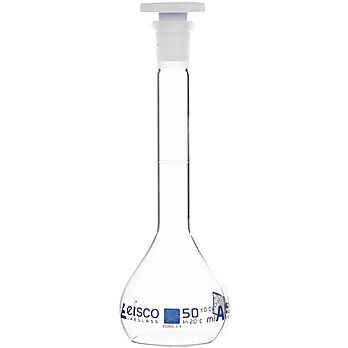 Volumetric Flasks with PE Stopper - Class A with QR Code Marking