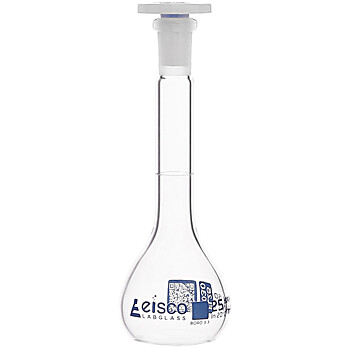 Volumetric Flasks with PE Stopper - Class A with QR Code Marking
