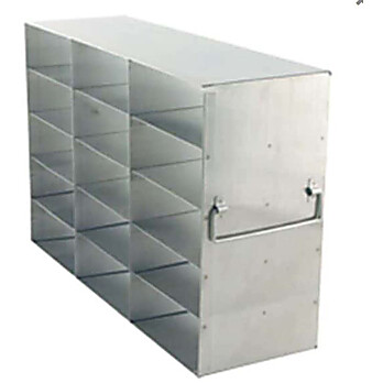 Cole-Parmer Essentials Upright Freezer Rack for Standard 2" Boxes, 3 x ...