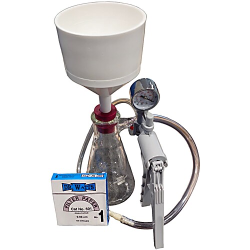 Deluxe Filtering Flask (Vacuum Pump) Kit