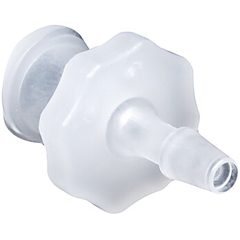 Cole-Parmer® Cleanroom Female Luer to Hose Barb Fittings, Straight ...