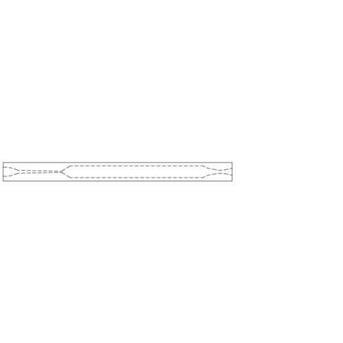4.0mm ID Uniliner Inlet Liner with Top Taper for Agilent GCs, equipped ...