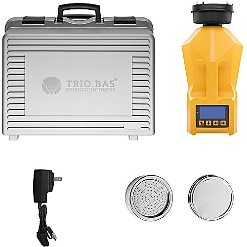 TRIO.BAS™ MINI Kit, 200 Liters per minute, Petri Plate