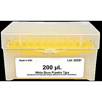 Sharp Elite™ Wide Bore / Large Orifice Pipet Tips