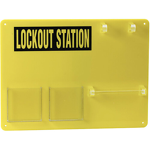 Brady® 6-Lock Capacity Padlock Board