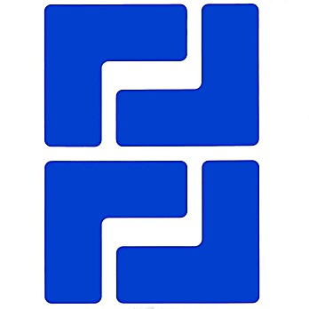 ToughStripe® Corner L Marks