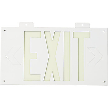BradyGlo Exit Signs - Wall Mounted