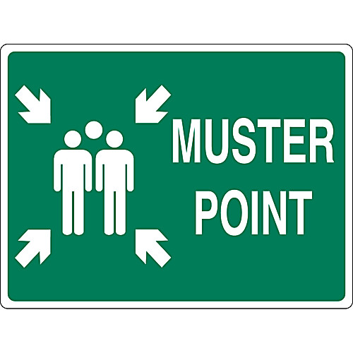 Muster Point Signs