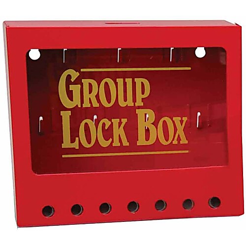 Brady® Metal Wall Lockout Box