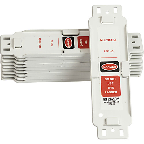 LADDERTAG Tag Holder, DANGER DO NOT USE THIS LADDER