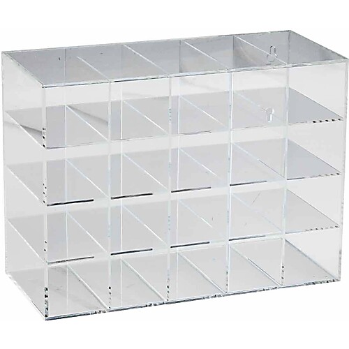 Large Capacity Eye Protection Dispenser, 20 Compartments