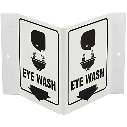 Eye Wash Signs