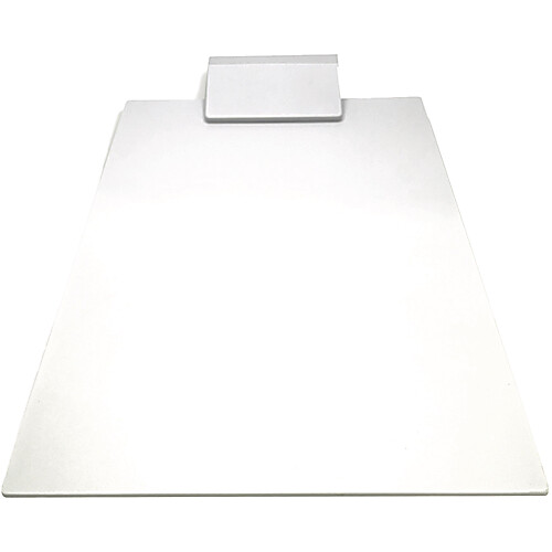 White 1/4' thick poly board withWhite poly clip. for all cleanroom ...
