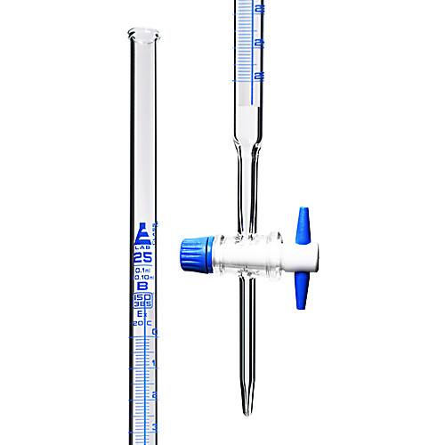 Schellbach Burettes, Glass Stopcock, Class B