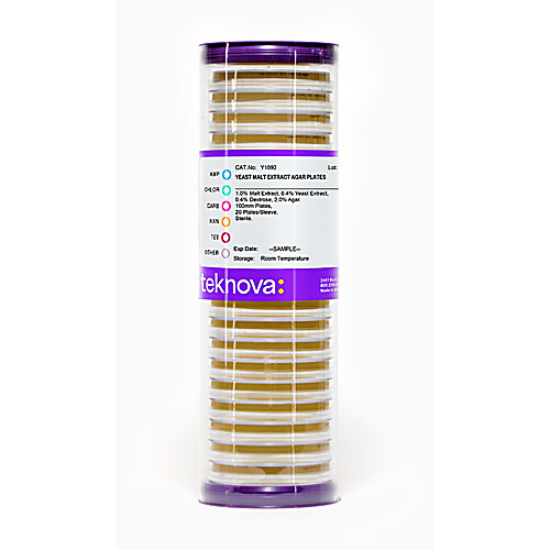 Yeast Malt Extract Agar Plates (YME), Sterile